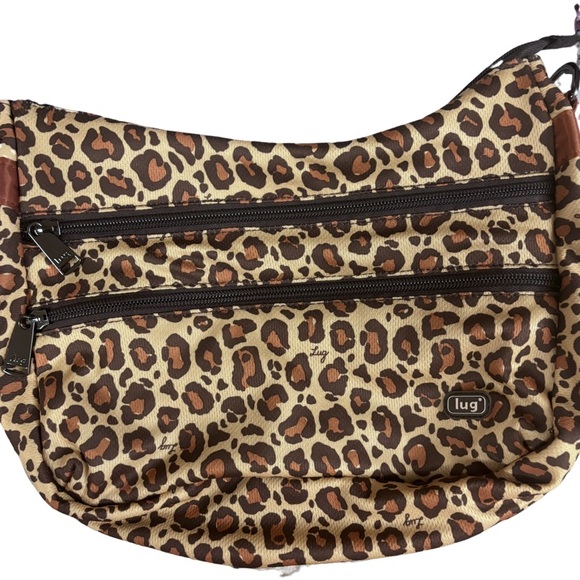 lug | Bags | Lug Medium Crossbody Slider Fs Leopardcopper Brown | Poshmark